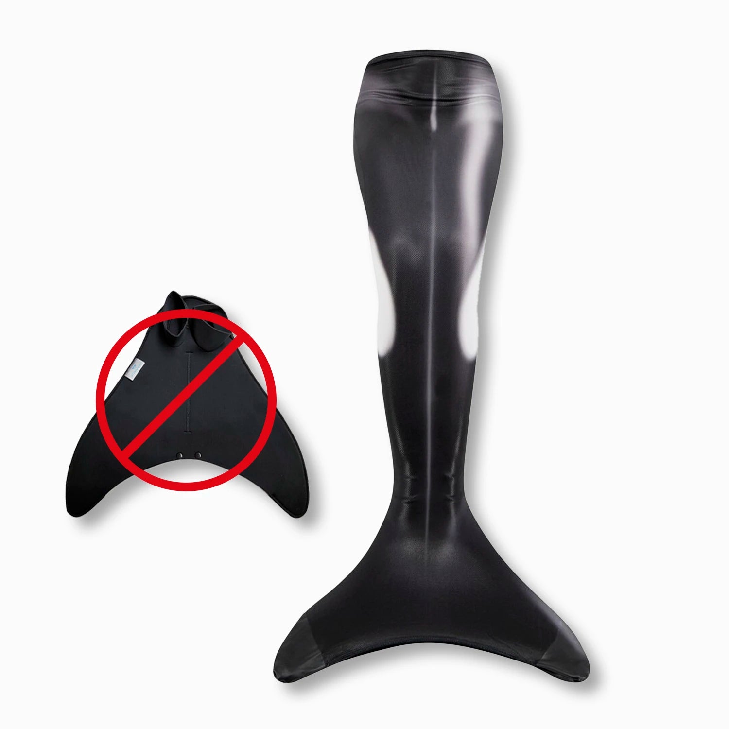 Standalone Orca Mermaid Tail | Ocean Queens